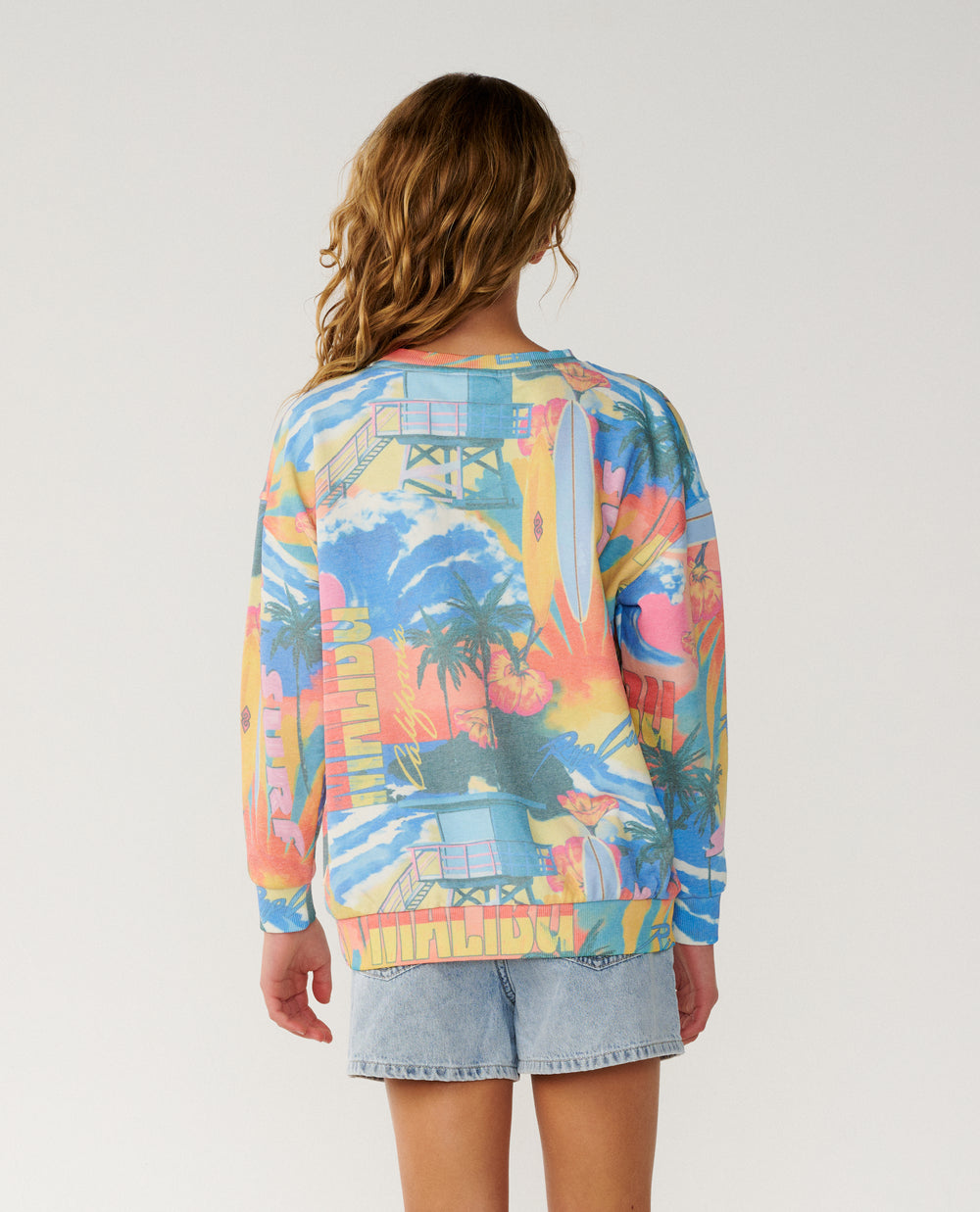 Kids Surf Side Relaxed Crew